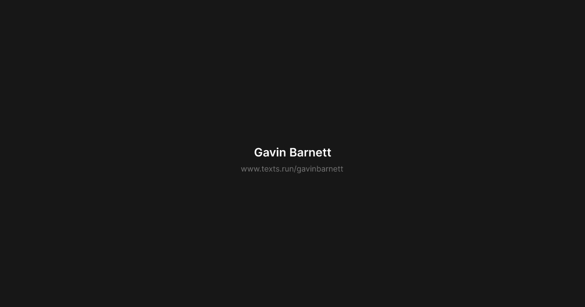 Gavin Barnett